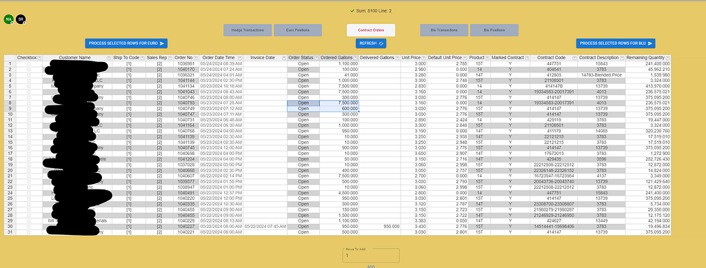 Strips Even Rows, Some Columns Being Ignored - Questions - Handsontable Forum