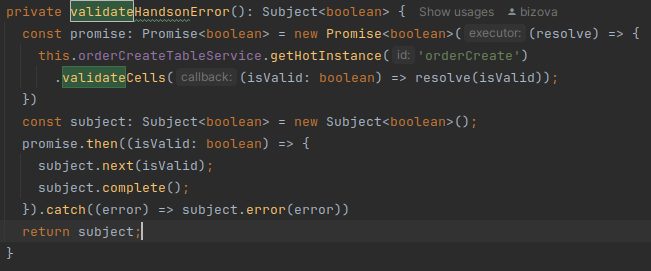 ValidateCells doesn't work with angular Subject and matDialog as expected - Questions ...