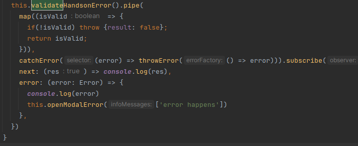 ValidateCells doesn't work with angular Subject and matDialog as expected - Questions ...